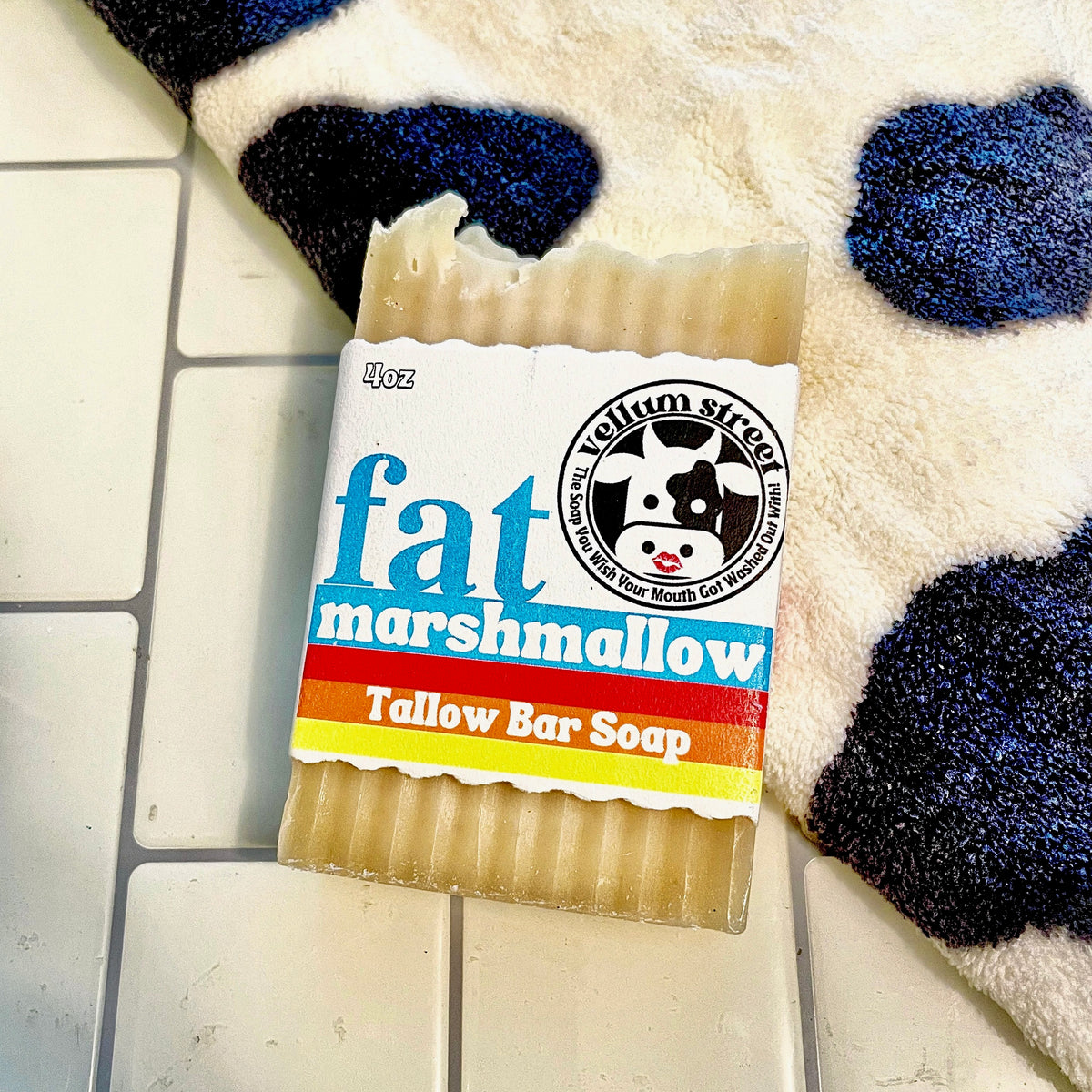 fat marshmallow BAR SOAP – Vellum St Soap Company