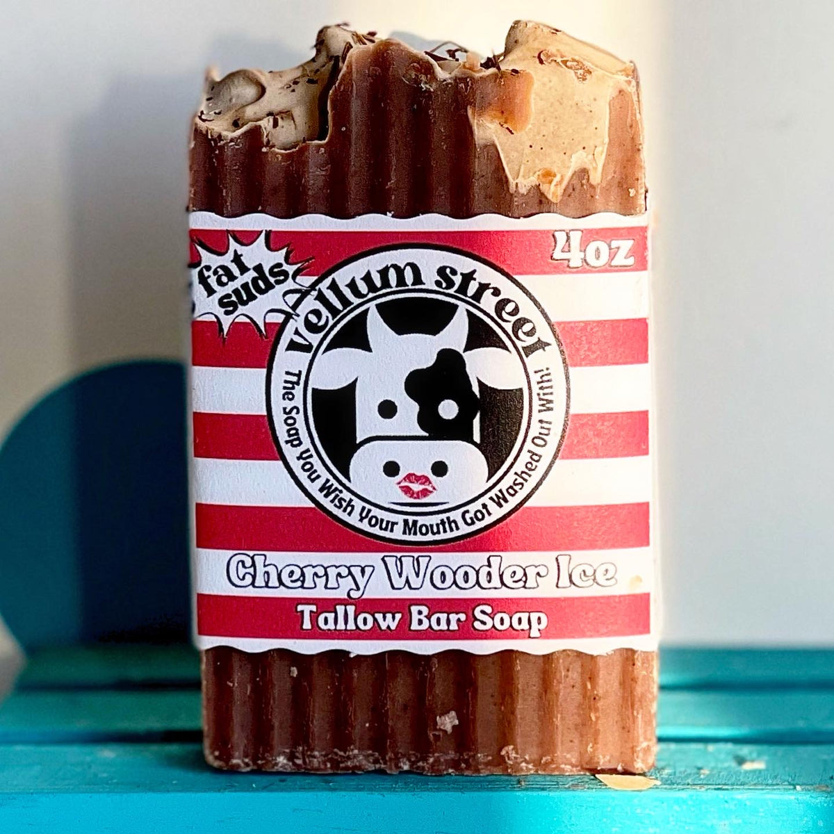 CHERRY WOODER ICE TALLOW SOAP | Vellum St Soap Company