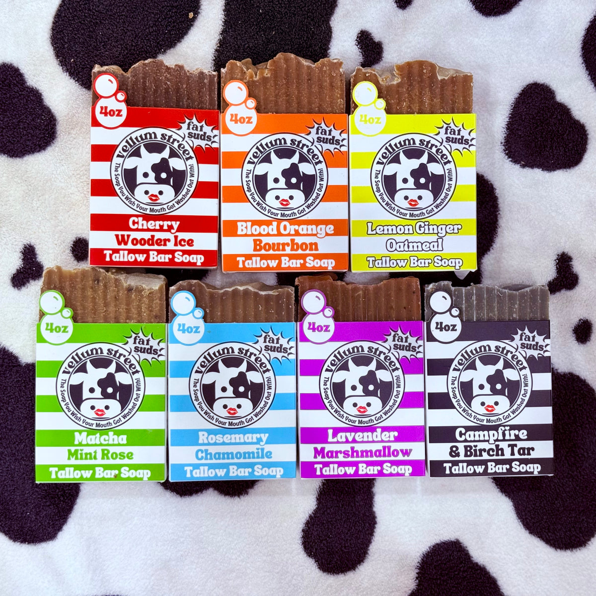 CHERRY WOODER ICE TALLOW SOAP | Vellum St Soap Company