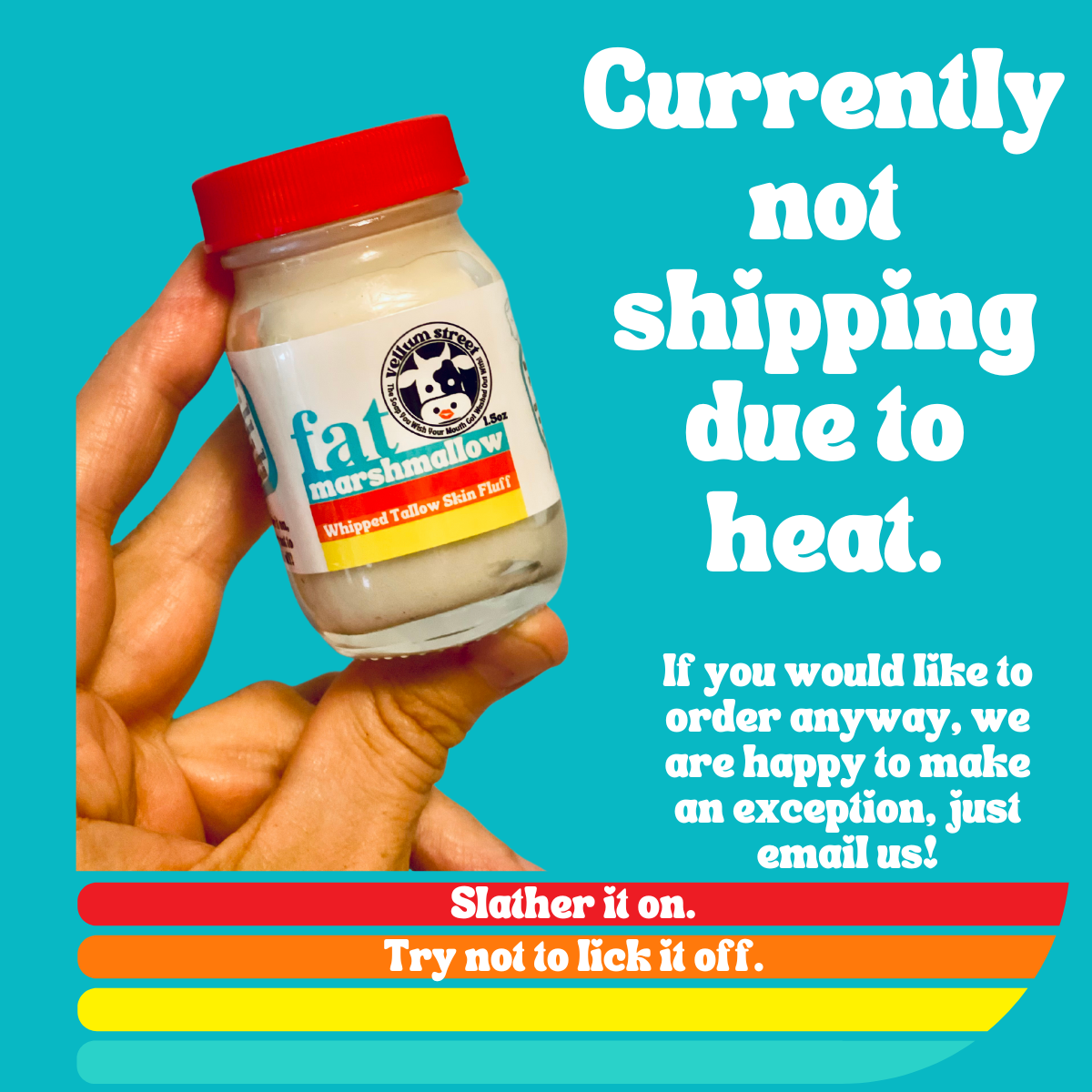 Mini Me fat marshmallow WHIPPED TALLOW SKIN FLUFF – Vellum St Soap Company