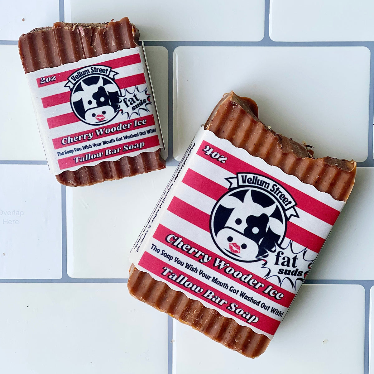 CHERRY WOODER ICE TALLOW SOAP | Vellum St Soap Company